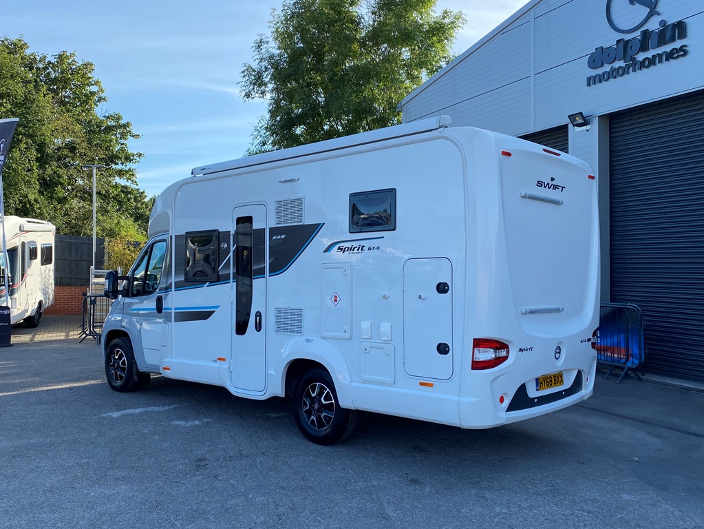 Swift Spirit 614 - 2018 | Used Motorhome | Sold | Dolphin Dorset UK